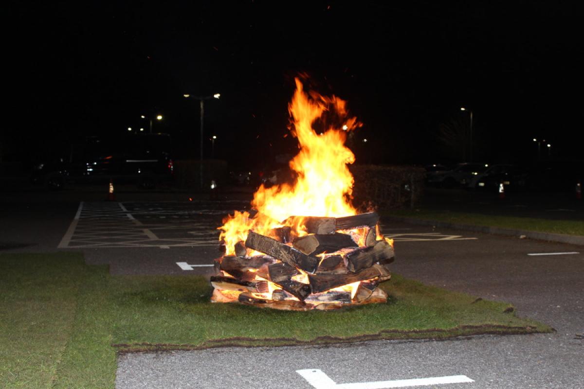 Charity Firewalk 2025 | Treloars